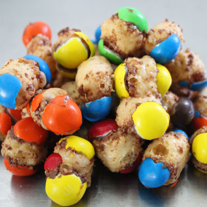 Freeze Dried Chocolate and Caramel Crunchies